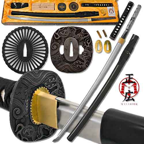 Build a Katana Battle Ready Full Tang Sword Assembly Kit BK