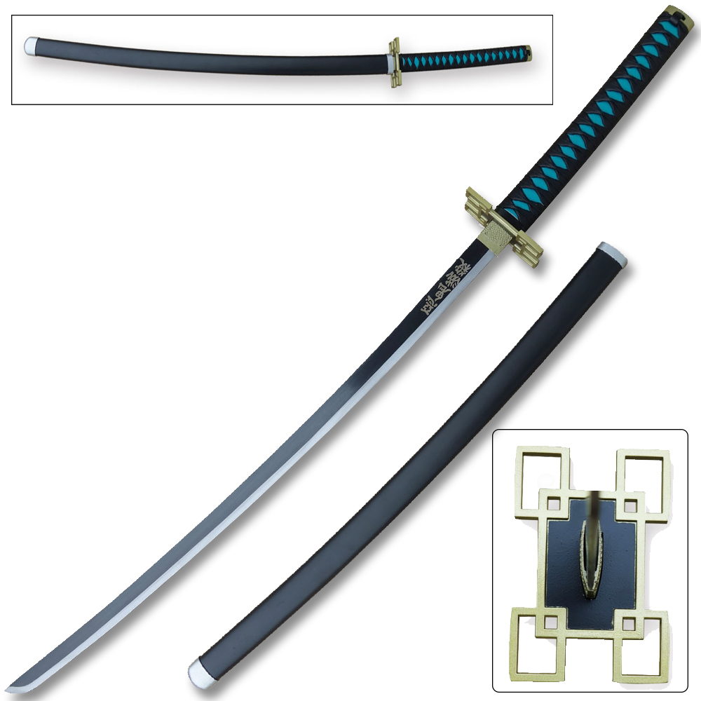 Demon Slayer Muichiro Tokito White Nichirin Sword Katana Metal