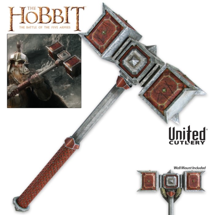 The Hobbit Dwarves Weapons