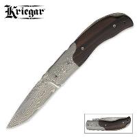 Kriegar German Stiletto Pocket Knife Imitation Pearl