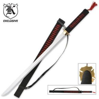Red Warrior Ninja Samurai Ninjato Sword & Sheath - BK230