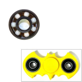 USA Yellow Batman Style Fidget Bat Fidget Hand Spinner EDC Stocking ...