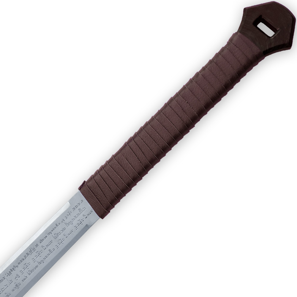 Ultraviolet Sword Full Tang Triple Edged Engraved Comes With Sheath