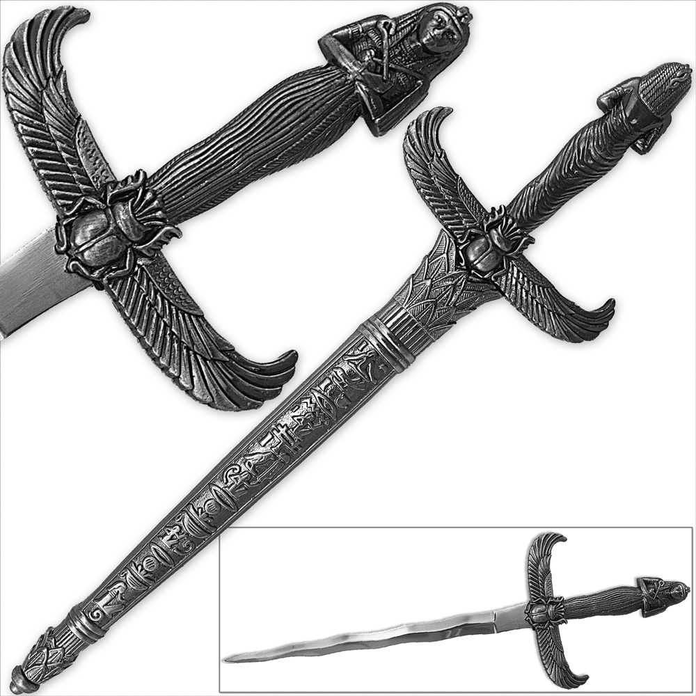 Pharaoh Mummy Queen Dagger Medieval 440 Stainless Steel Egyptian ...