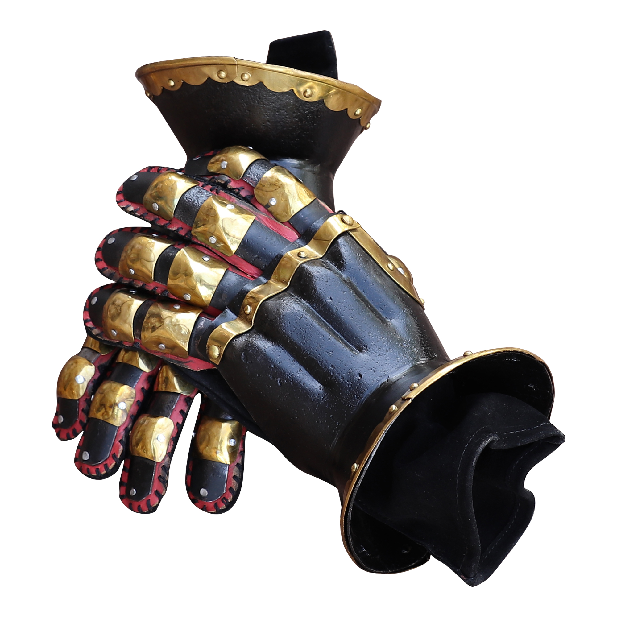 Armory Replicas The Cursed Black Knight Functional Medieval Armor Gauntlets
