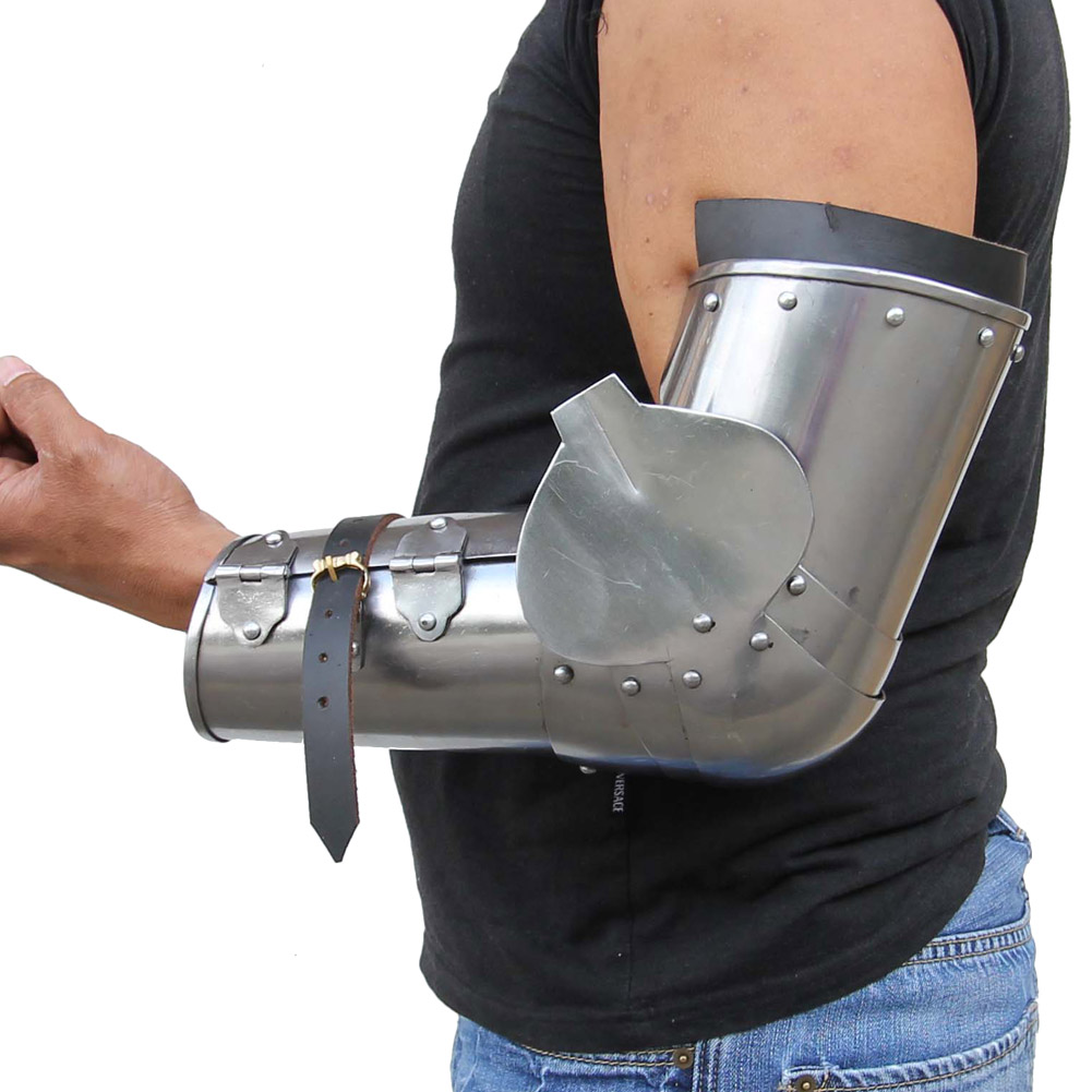Late 14th Century Calvary 16g Medieval Arm Armor