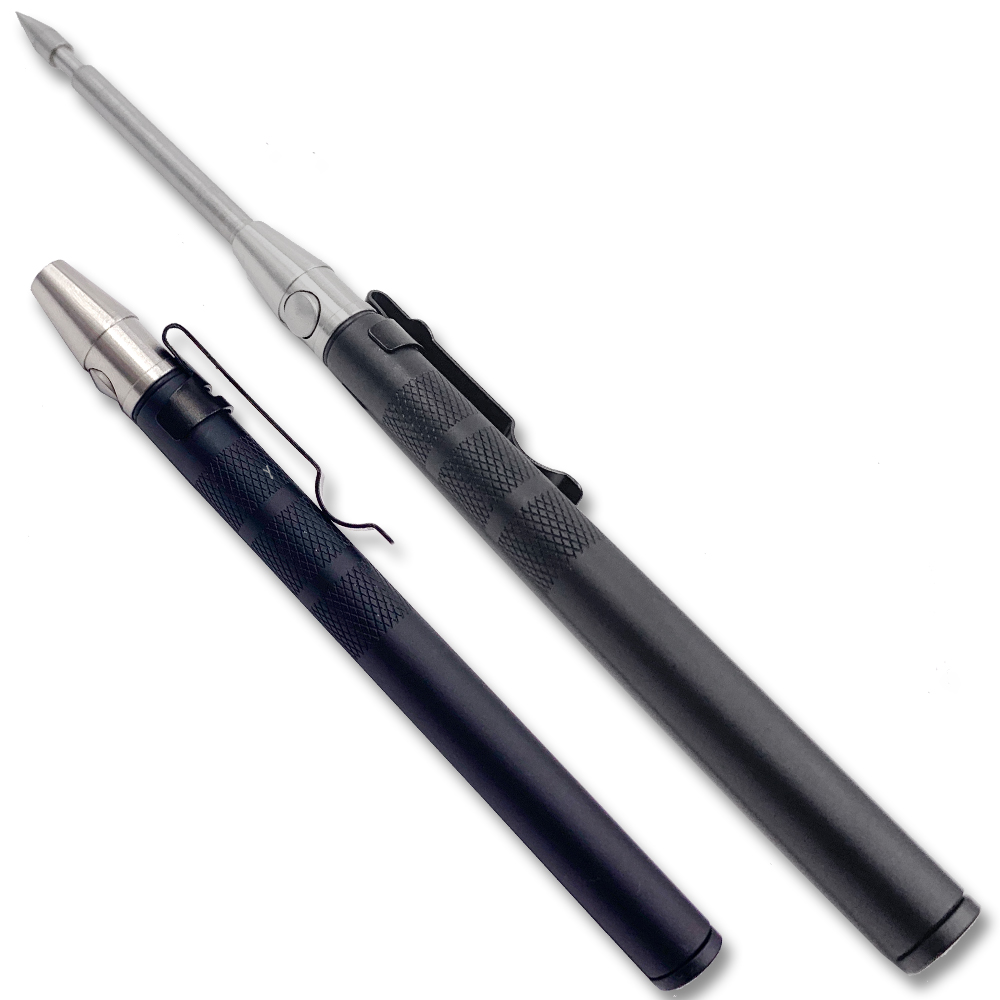 OTF Black Retractable Ice Pick