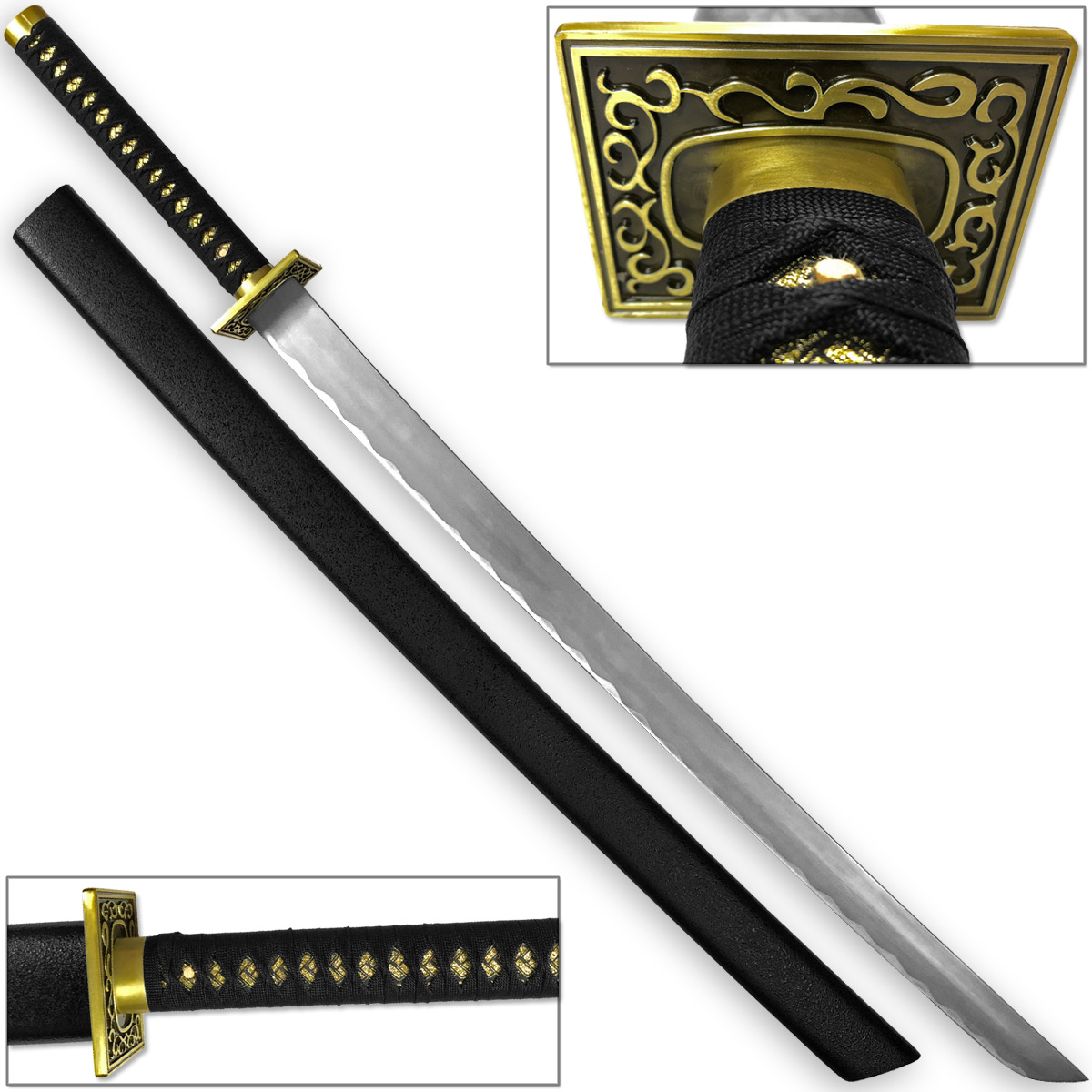 Mortal Kombat Deception Scorpion Demon Ninja Sword Huge Full Tang 50in ...