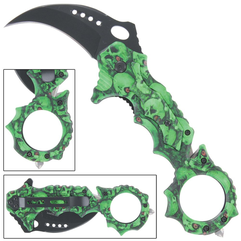Deadly Souls Emergency Spring Assist Karambit