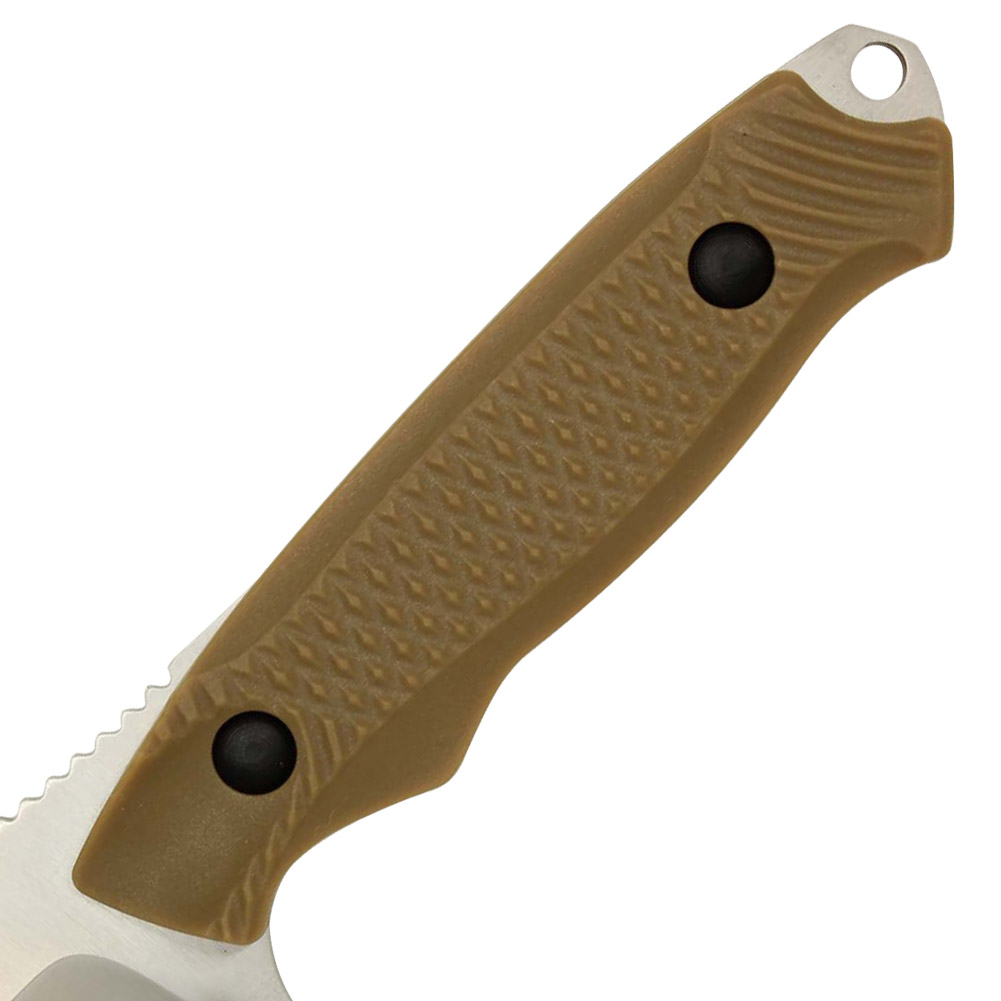 Full Tang Drop Point Tactical Knife Tan