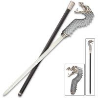 Breath of the Dragon Wild Fighting Cane Sword Steel Shaft