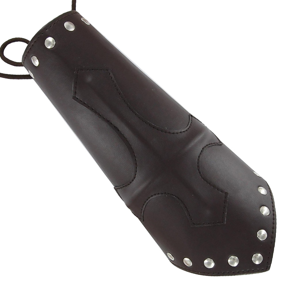 Bowman's Leather Renaissance Warfare Bracer Set
