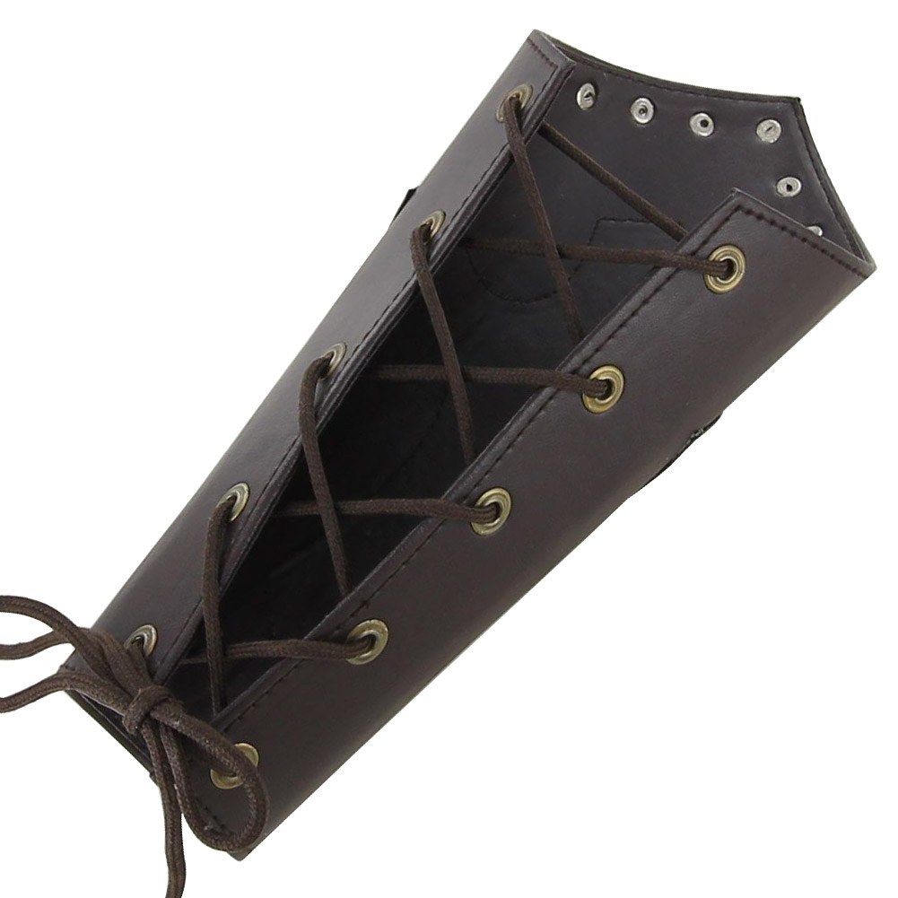 Bowman's Leather Renaissance Warfare Bracer Set