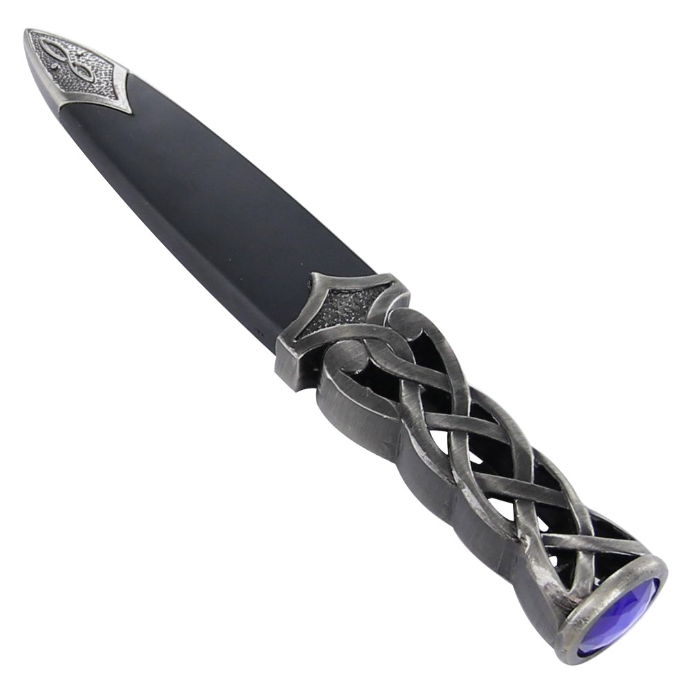 Eternal Gaelic Knot Sgain Dubhs Dagger