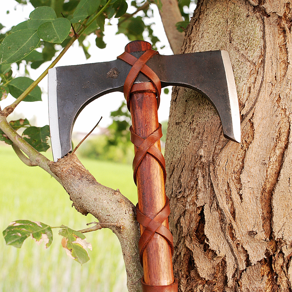 Forged Carbon Steel Iroquois Throwing Axe