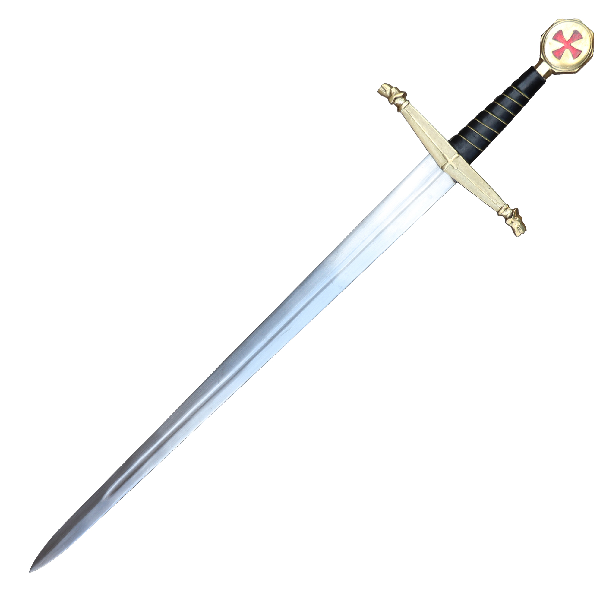 Prestigious Templar Knights Battle Ready Long Sword