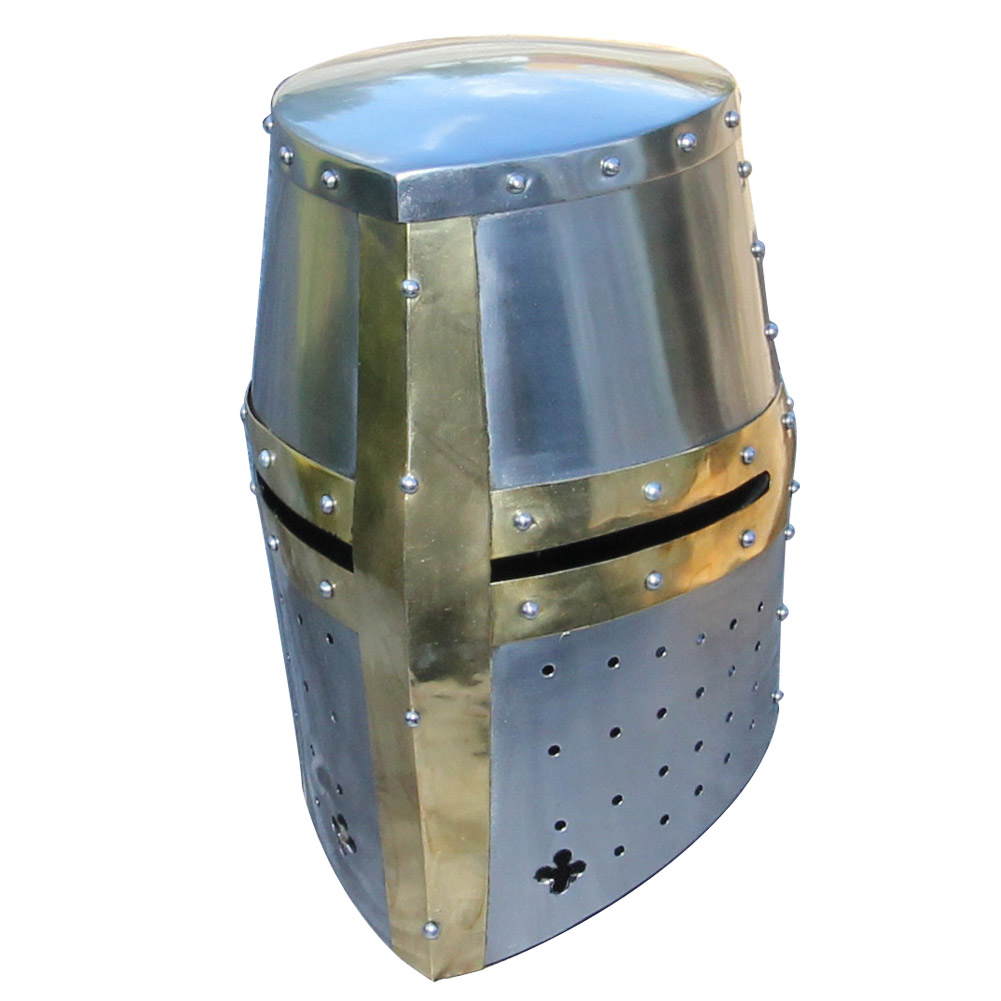 Great Helm Knights Templar Crusader Helmet