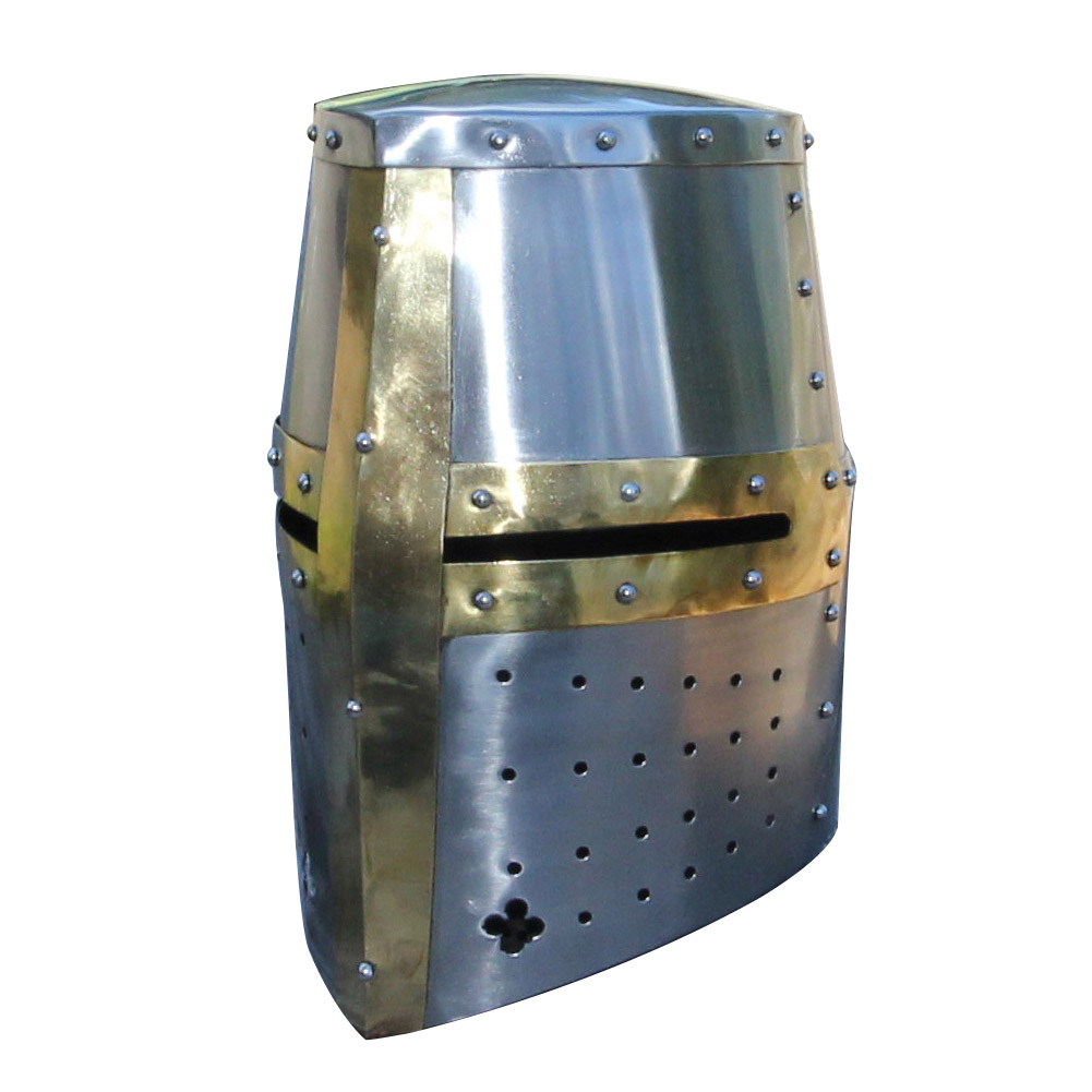 Great Helm Knights Templar Crusader Helmet