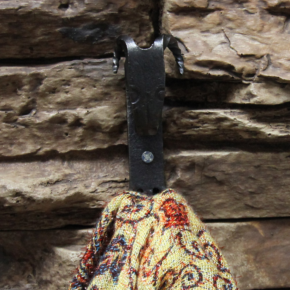 Rocky Mountain Bighorn Hand Forged Wall Hook