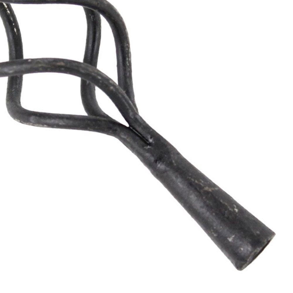 The Sizzling Archers Forged Iron Cage Fire Arrowhead